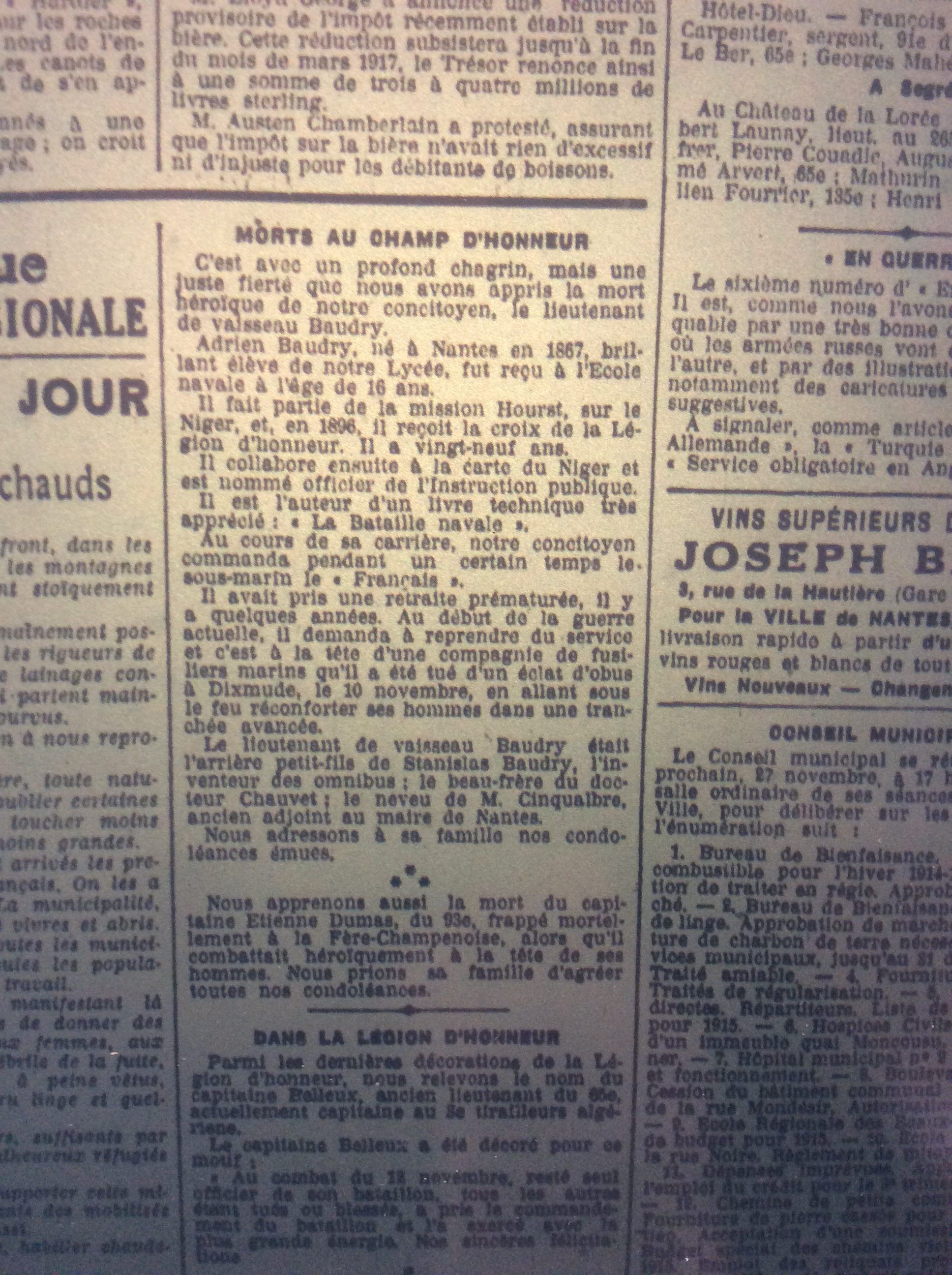 BAUDRY (Adrien) | Georges et les autres