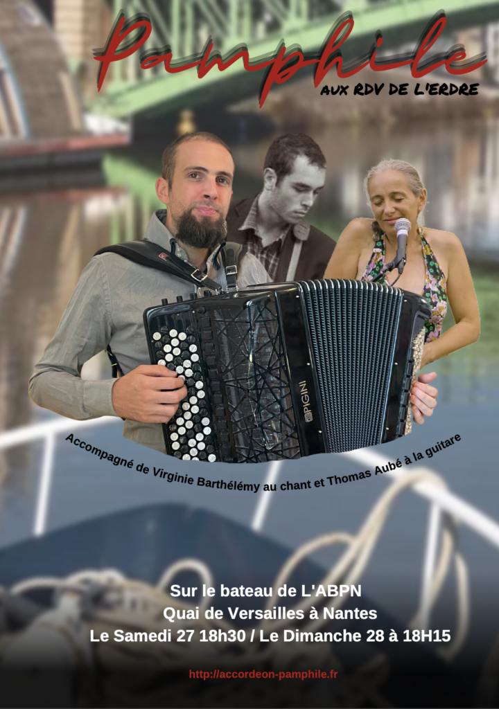 2022/08/27 et 28 Pamphile aux RDV de l’Erdre (Nantes, quai de ...